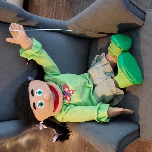 Silly Puppets | Toys | 25 Jasmine Full Body Ventriloquist Style Puppet ...